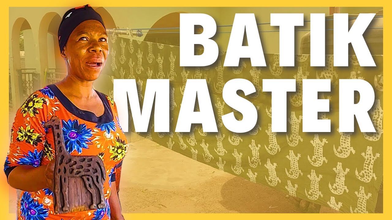 Wow! I Got to Make My Own Batik Fabric - Check Out My New Shirt ...